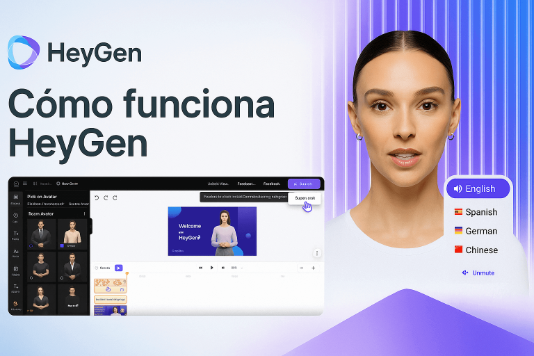 Crea AVATARES DIGITALES con HeyGen | Smart Ops